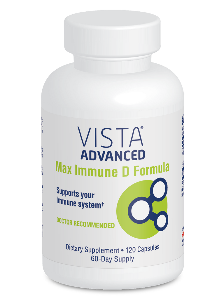 VISTA® Advanced Max Immune D Formula (120 capsules) – Vista Advanced